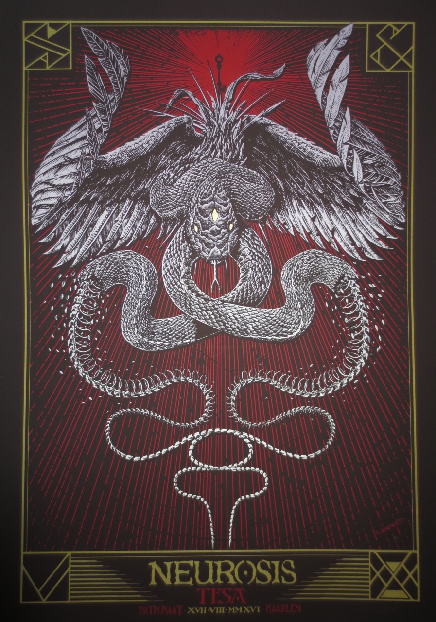 INSIDE THE ROCK POSTER FRAME BLOG: Ammo Neurosis Tesa And Kowloon ...