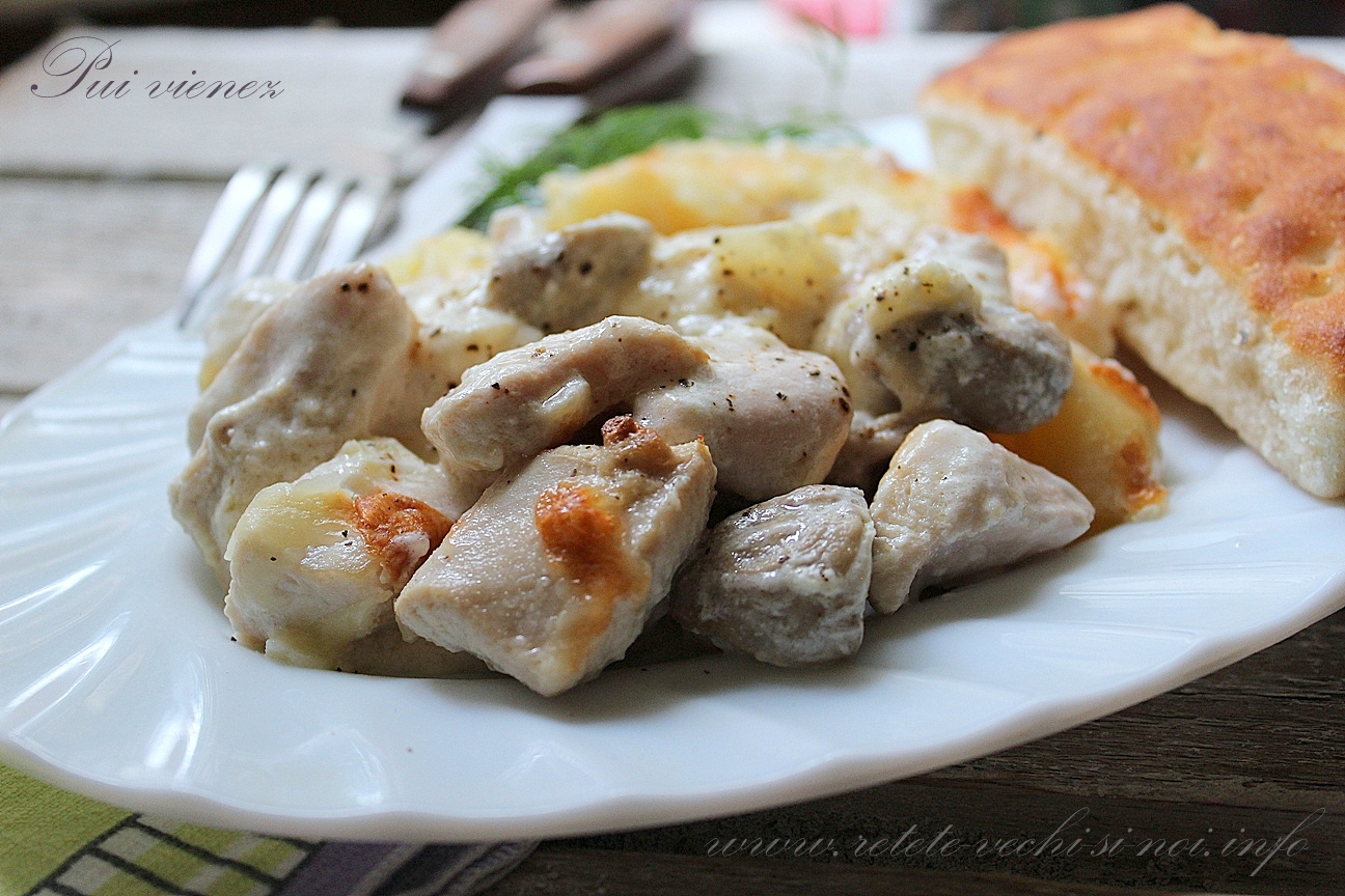 Caietul cu retete vechi si noi: Pui vienez
