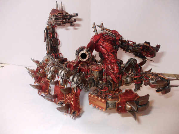 The Lost and the Damnit!: Xtreme Kitbash: Greater Brass Scorpion of Khorne