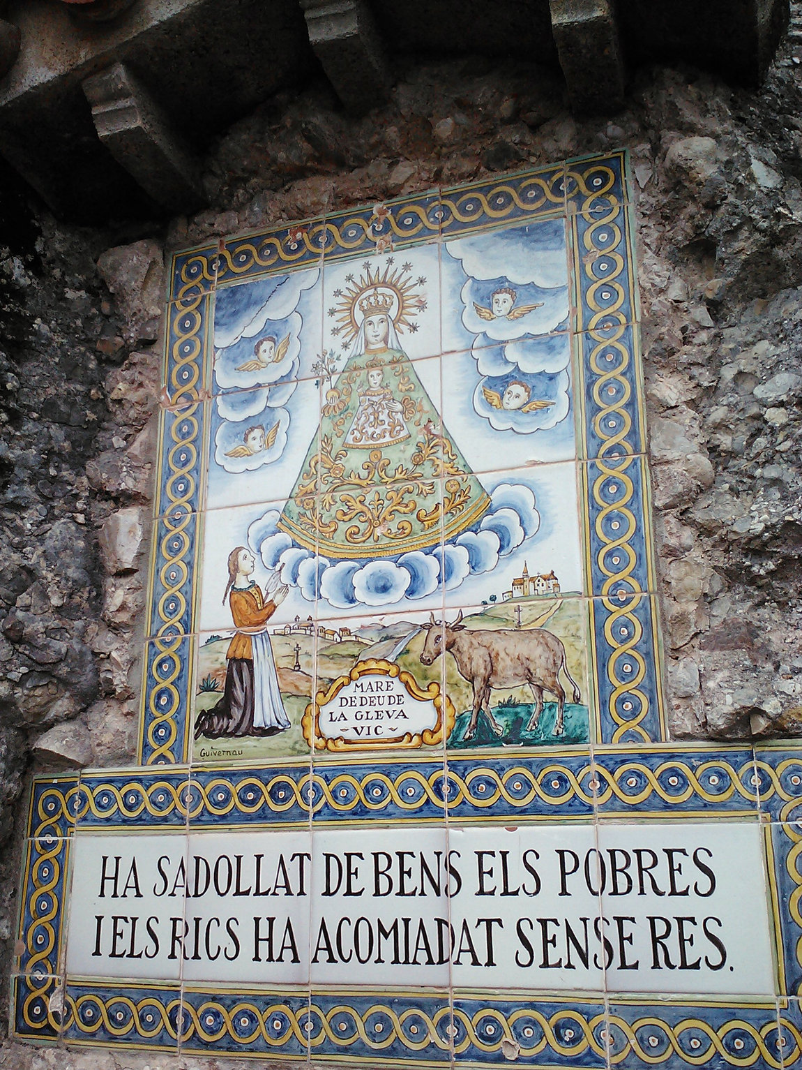 Cobles a la Mare de Déu de La Gleva, de mn. Cinto Verdaguer. Masies de ...