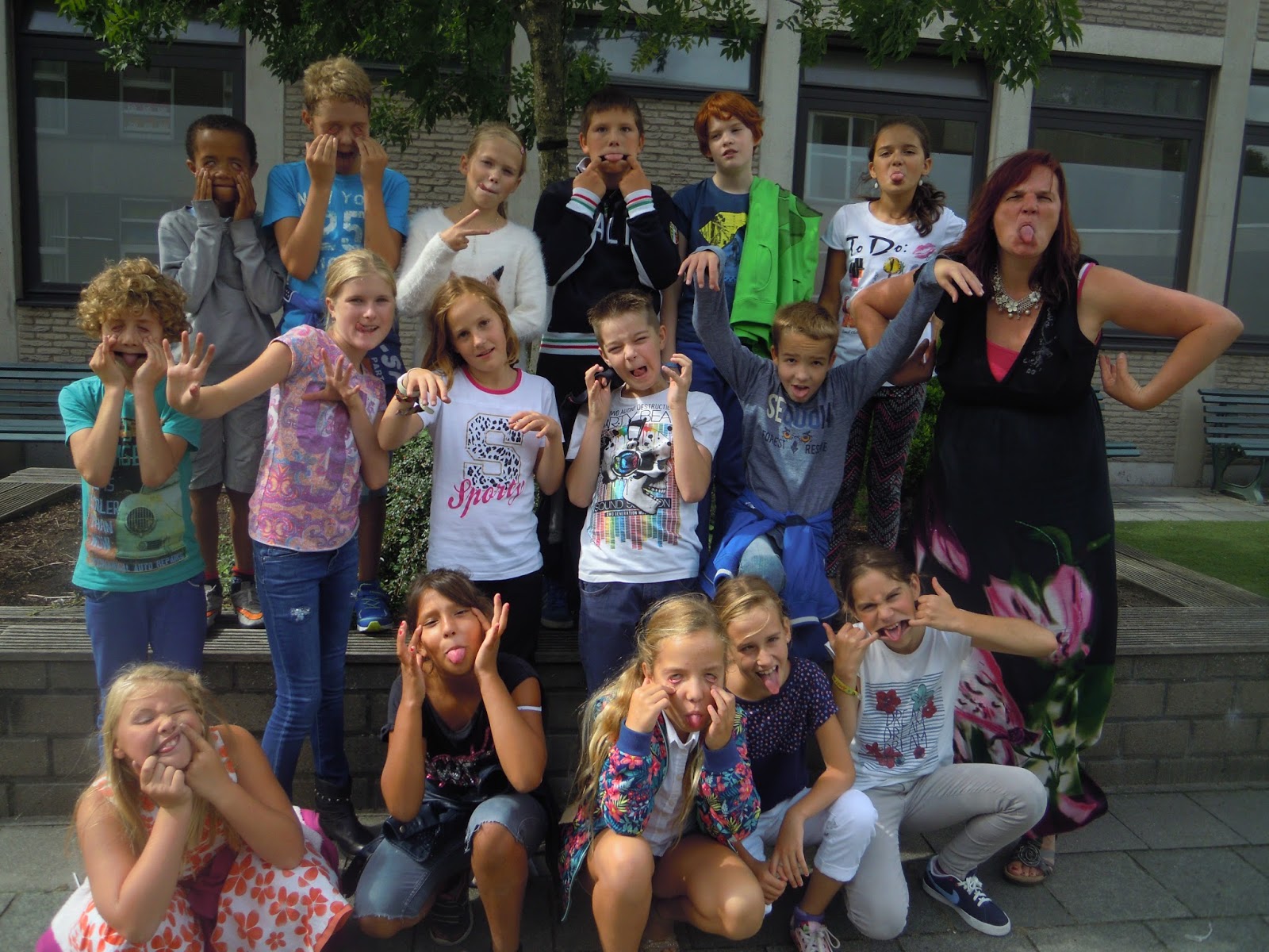 SuperKlas 5: Onze eerste klasfoto