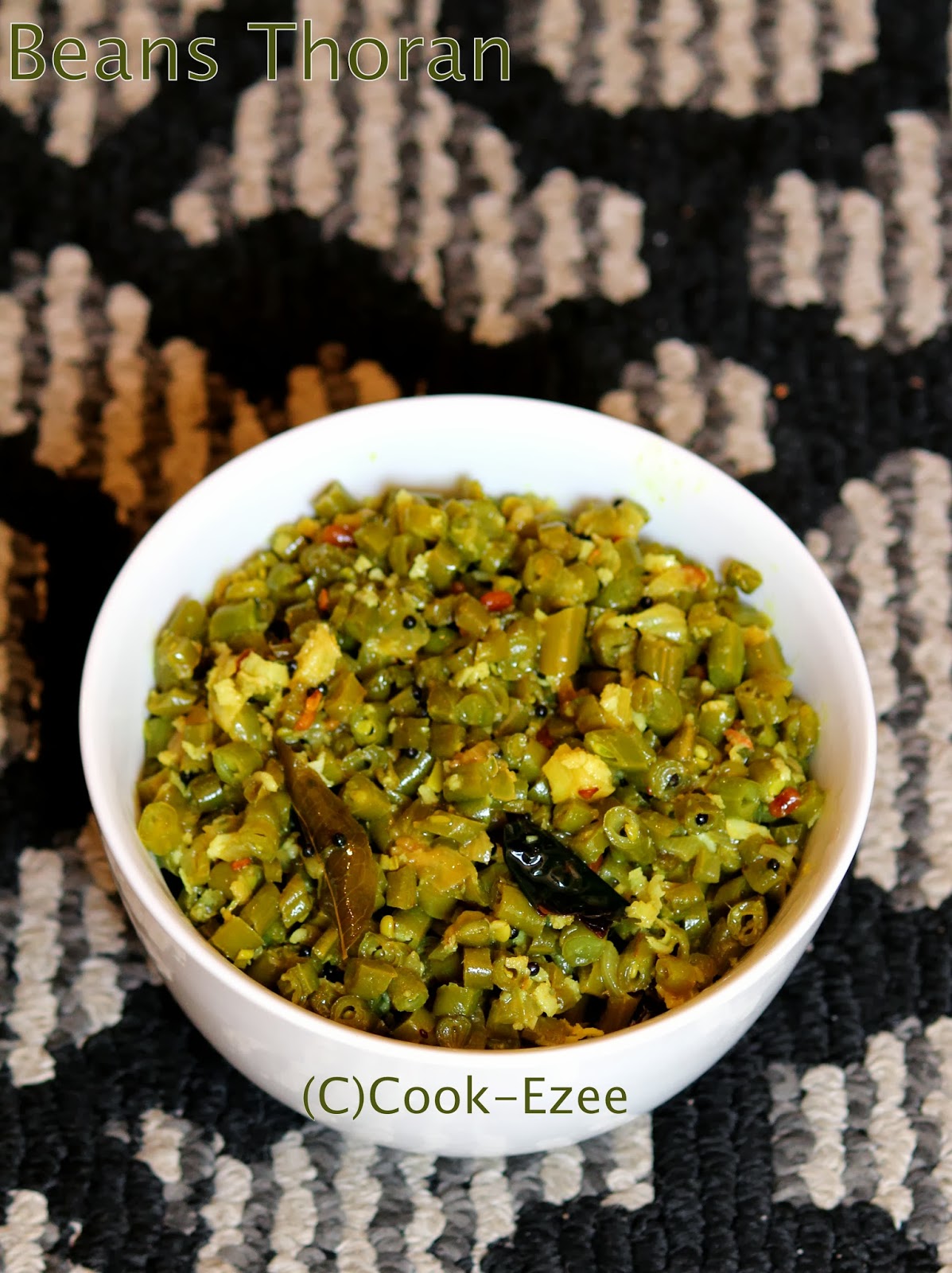 COOK-EZEE: Green Beans Thoran/Stir Fried Green Beans