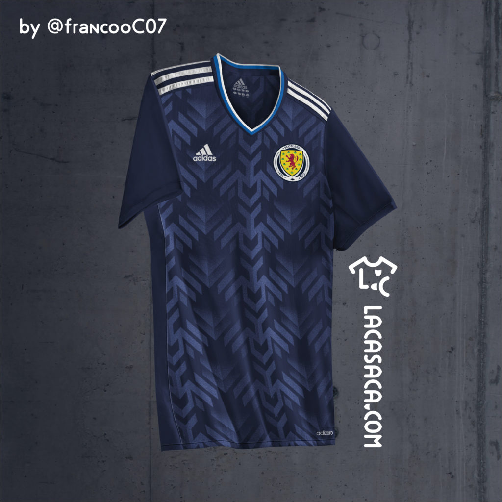 Fake! This is NOT The Adidas Scotland 2018 Home Kit - Footy Headlines