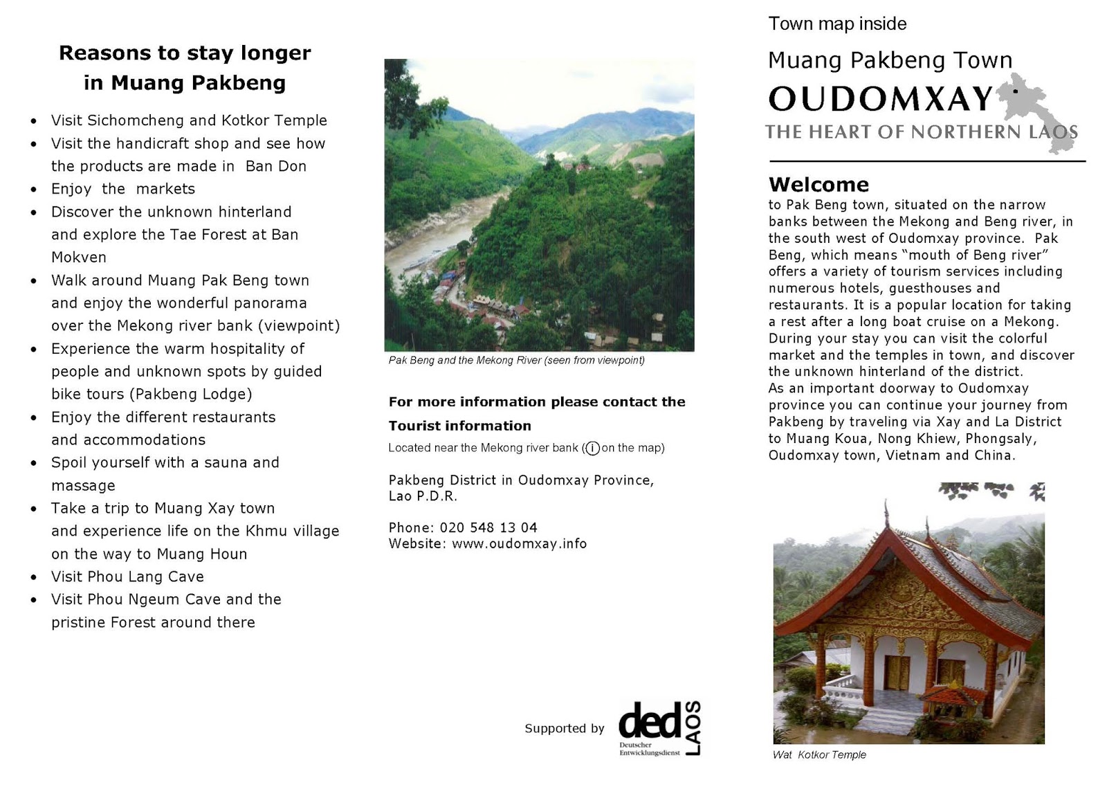Oudomxay Tourism: Meuang Pakbeng