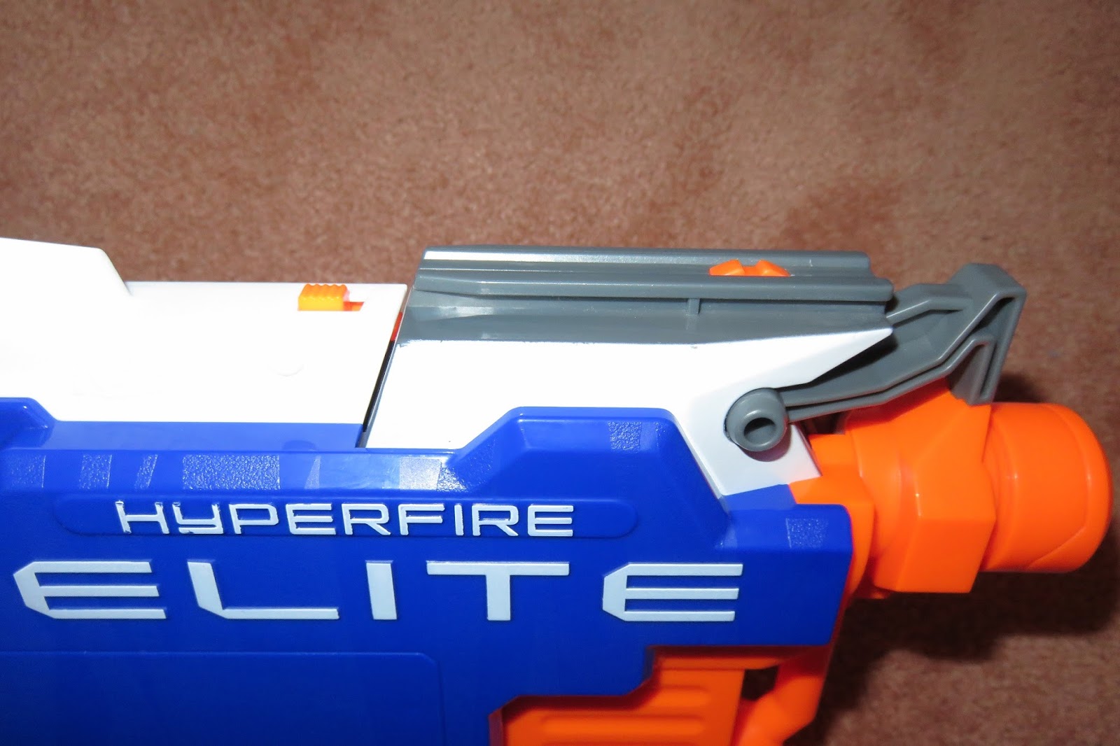 Outback Nerf: Review: Nerf Elite Hyperfire (21m Aus grey trigger)