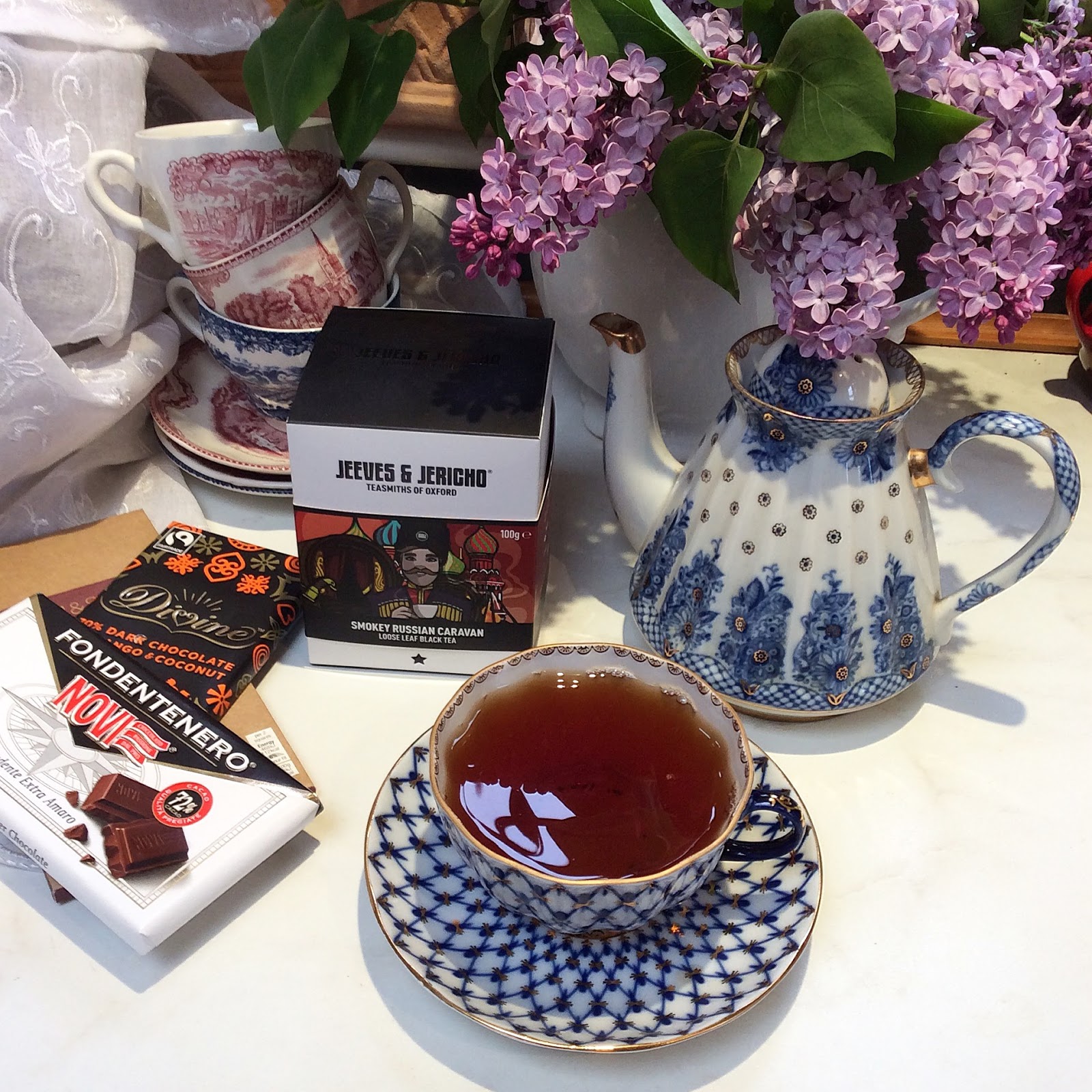 Chez Maximka: Smokey Russian Caravan tea