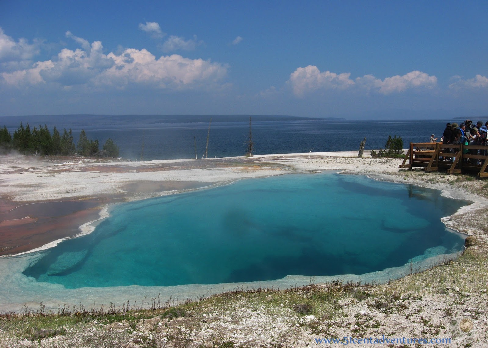 51 Cent Adventures: West Thumb Geyser Basin - Yellowstone National Park