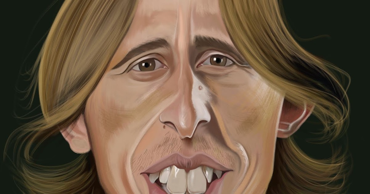 Ado Carmona Caricaturas: Caricatura de Luka Modric