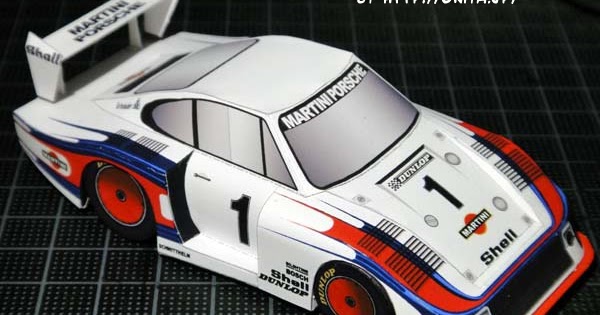 Ninjatoes' papercraft weblog: Papercraft Porsche 935/78!