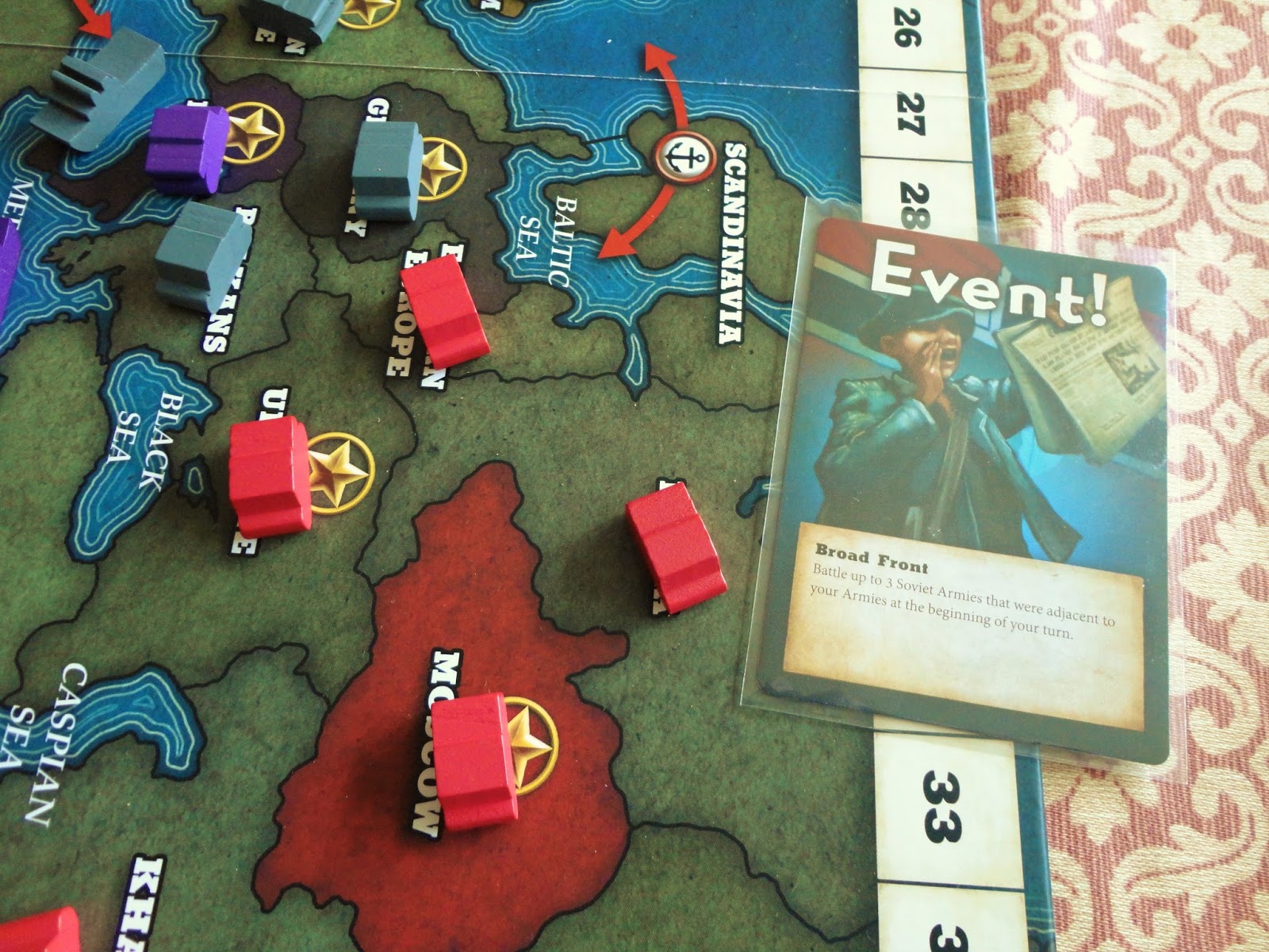 10/ 12mm WW2 and 6mm Napoleonic gaming: Quartermaster General WW2 board ...