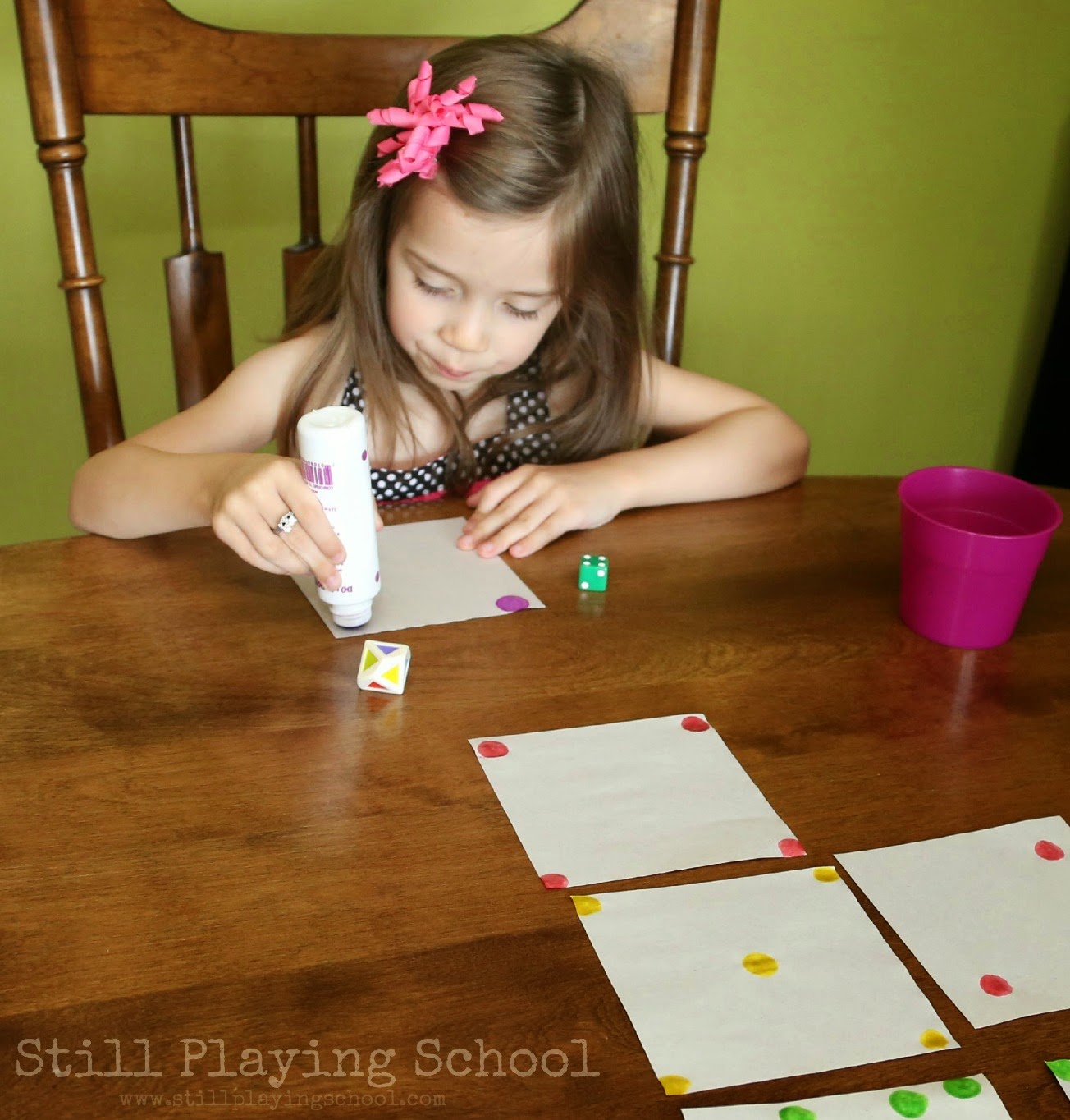 6 Fine Motor Play Activities with Dice | Still Playing School