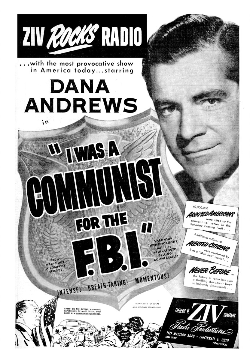 I Was a Communist for the FBI (1951) - Film Noir