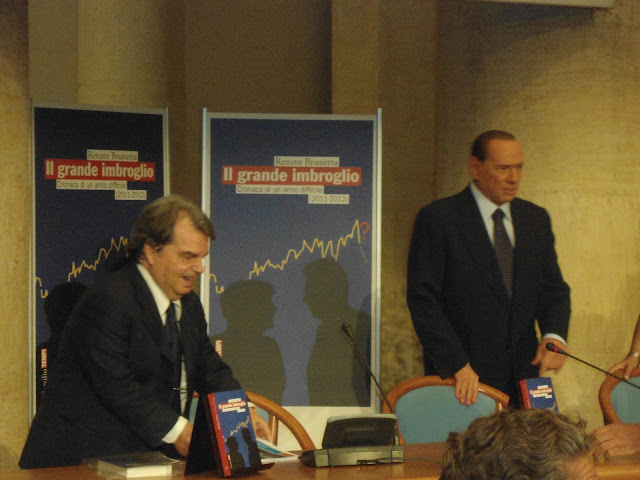 videonotizieroma: SILVIO BERLUSCONI - RENATO BRUNETTA - GIULIANO FERRARO