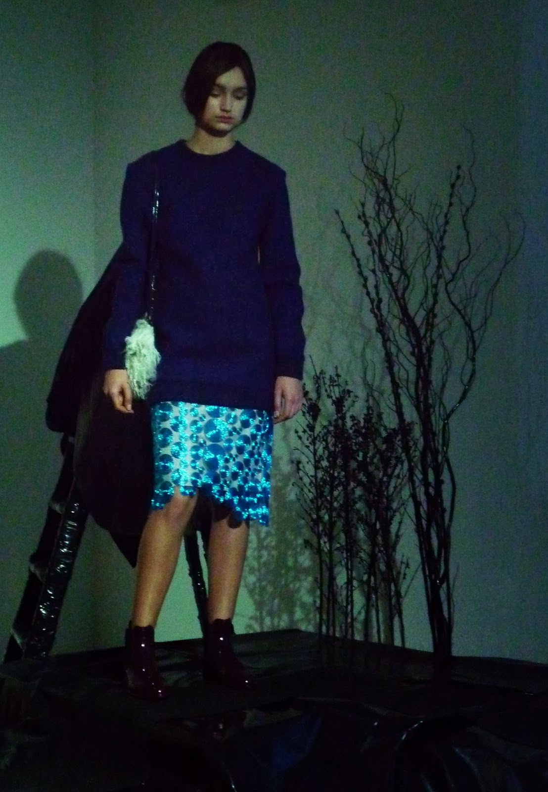 The New Noir: Shao Yen AW14 at London Fashion Week