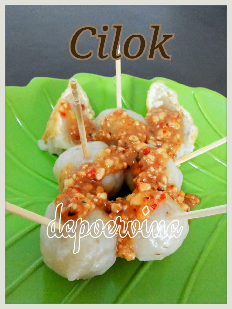 Dapoer Vina : Resep Cilok