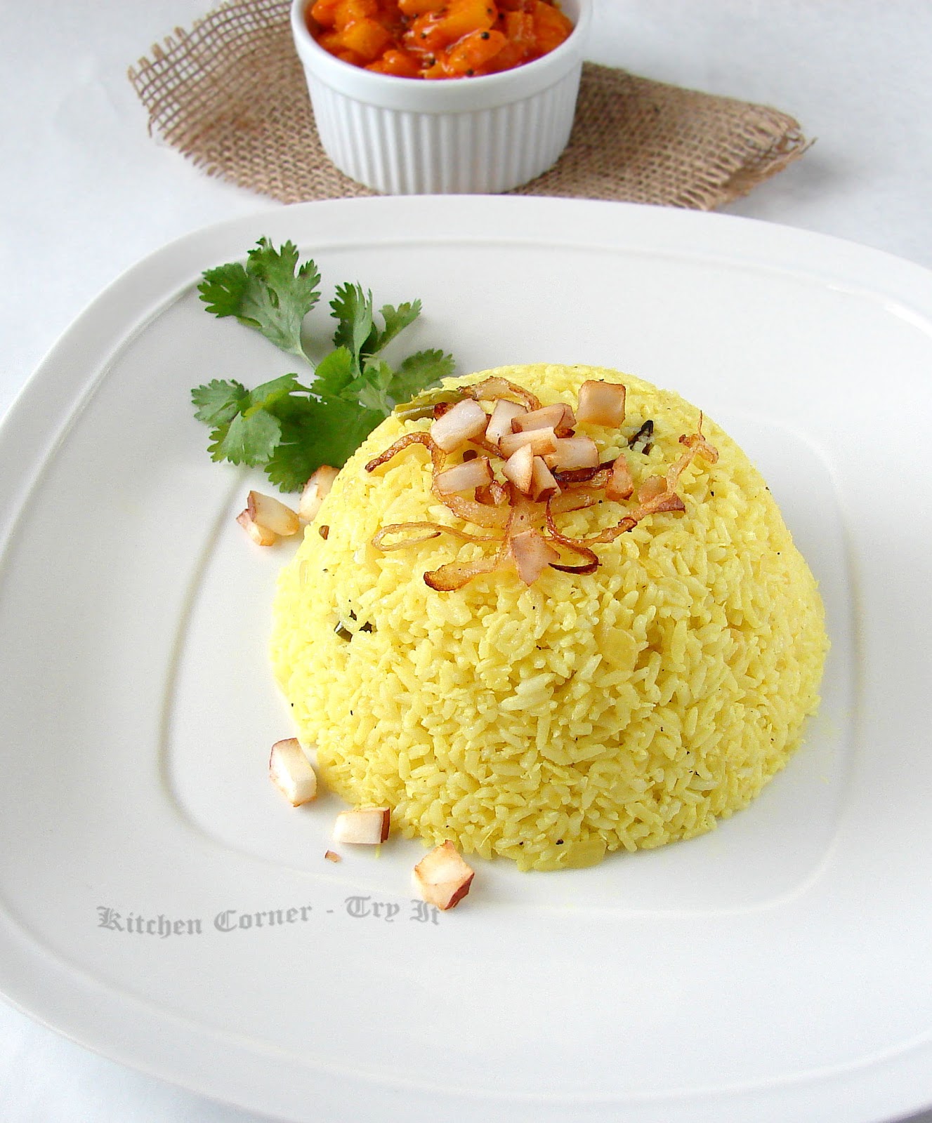 Malabar Thenga Choru/Coconut Rice