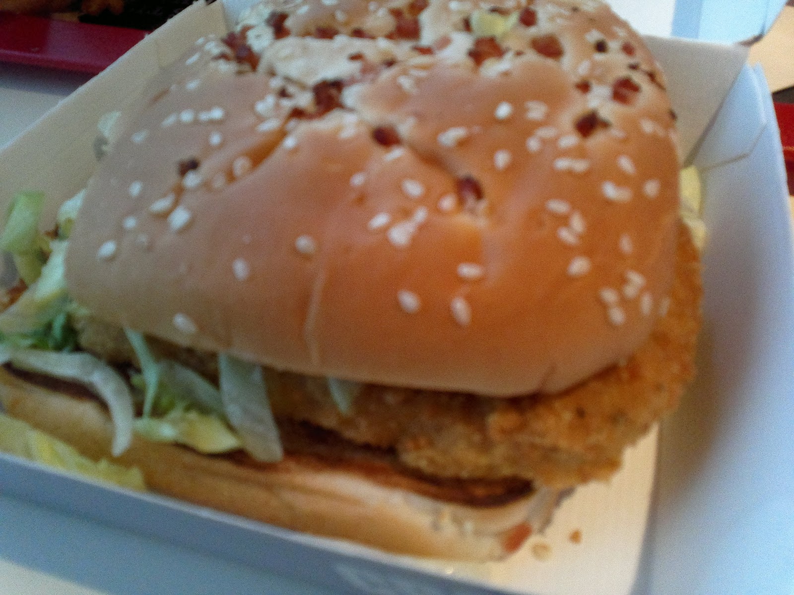 kavoniho žrádlo: Chicken Bacon Onions (CBO), McDonald's