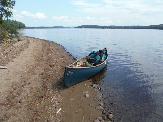 LITTLE TUPPER LAKE & ROCK POND & ROUND LAKE canoe camping. Adirondack Park.