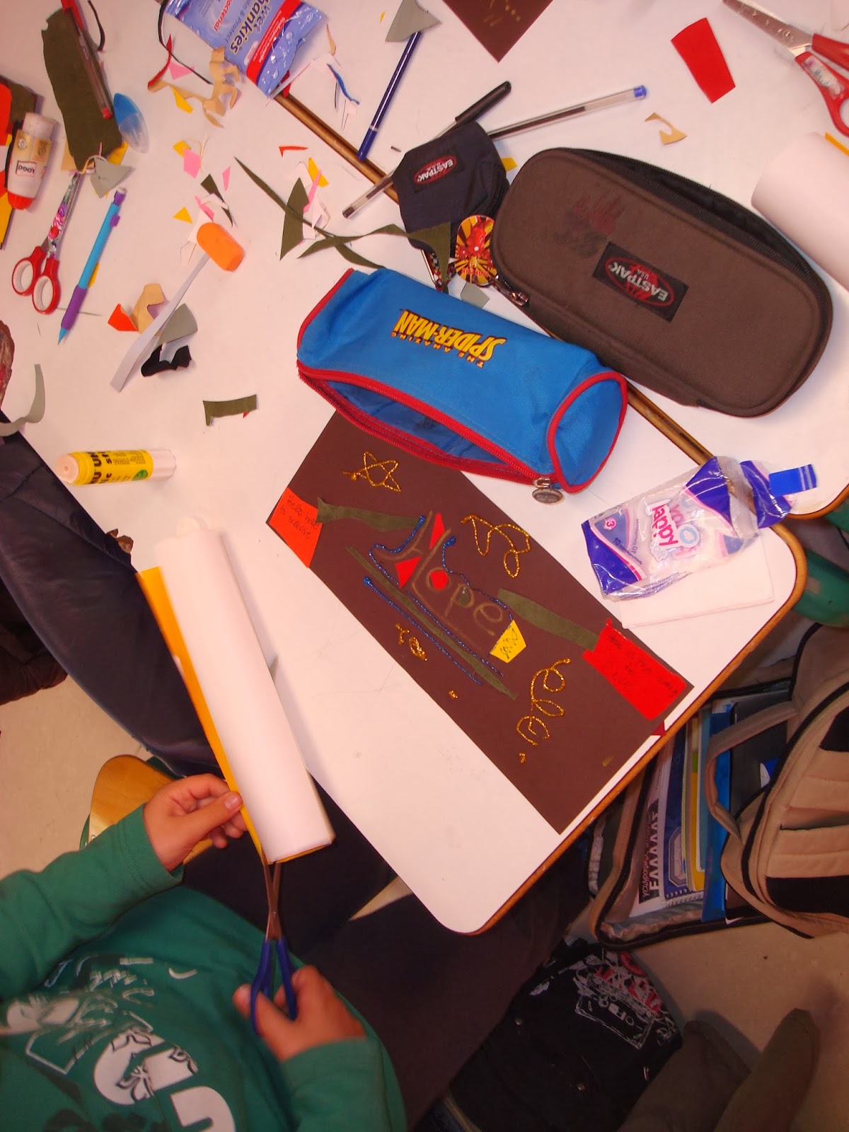 Art in the English Class : Inspired by hope: CREATIVE QUESTIONS