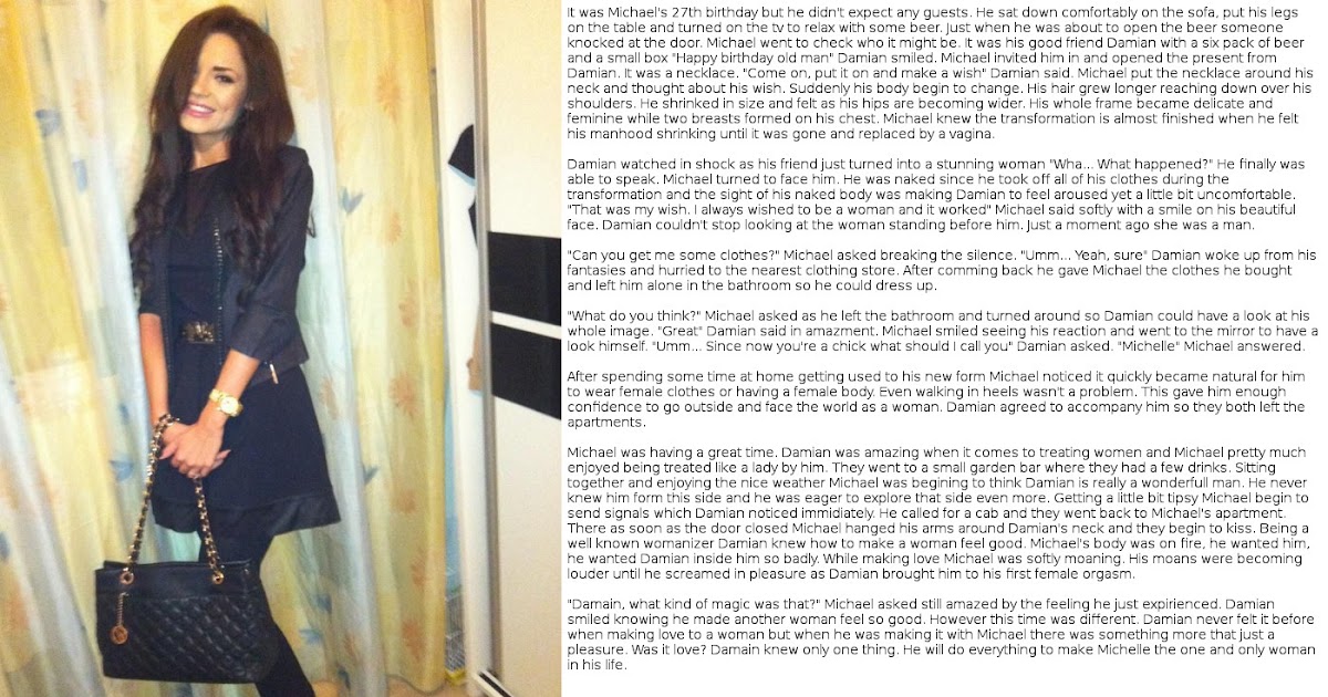 Marti's tg captions: Birthday wish