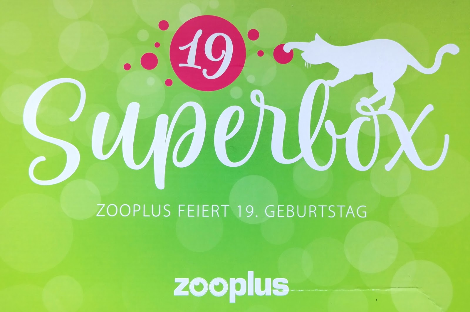 Nicht noch ein weiterer Bücherblog...: Unboxing | Zooplus ...