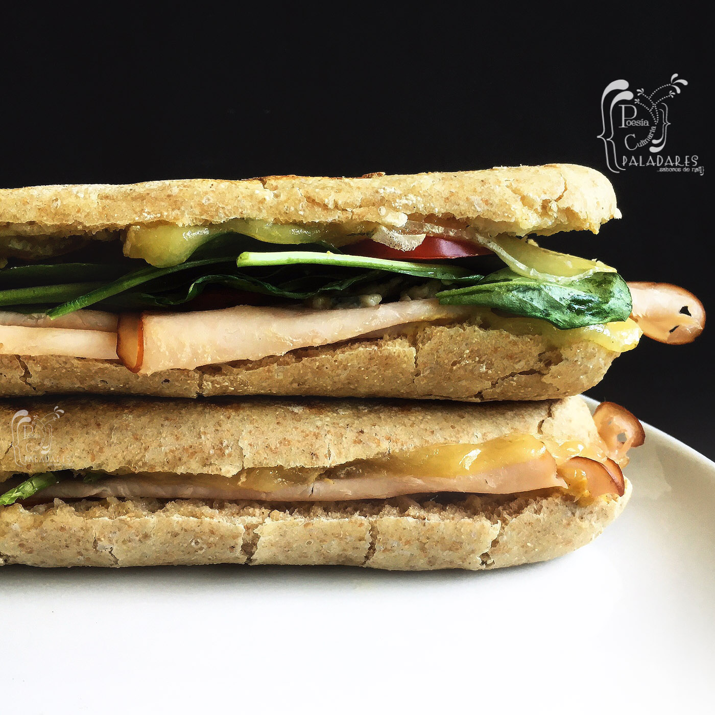 Poesía Culinaria . Sabores de Nati: Pan panini integral