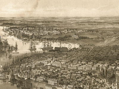 SECRETFORTS: The Map : Wallabout Bay and The Brooklyn Navy Yard.