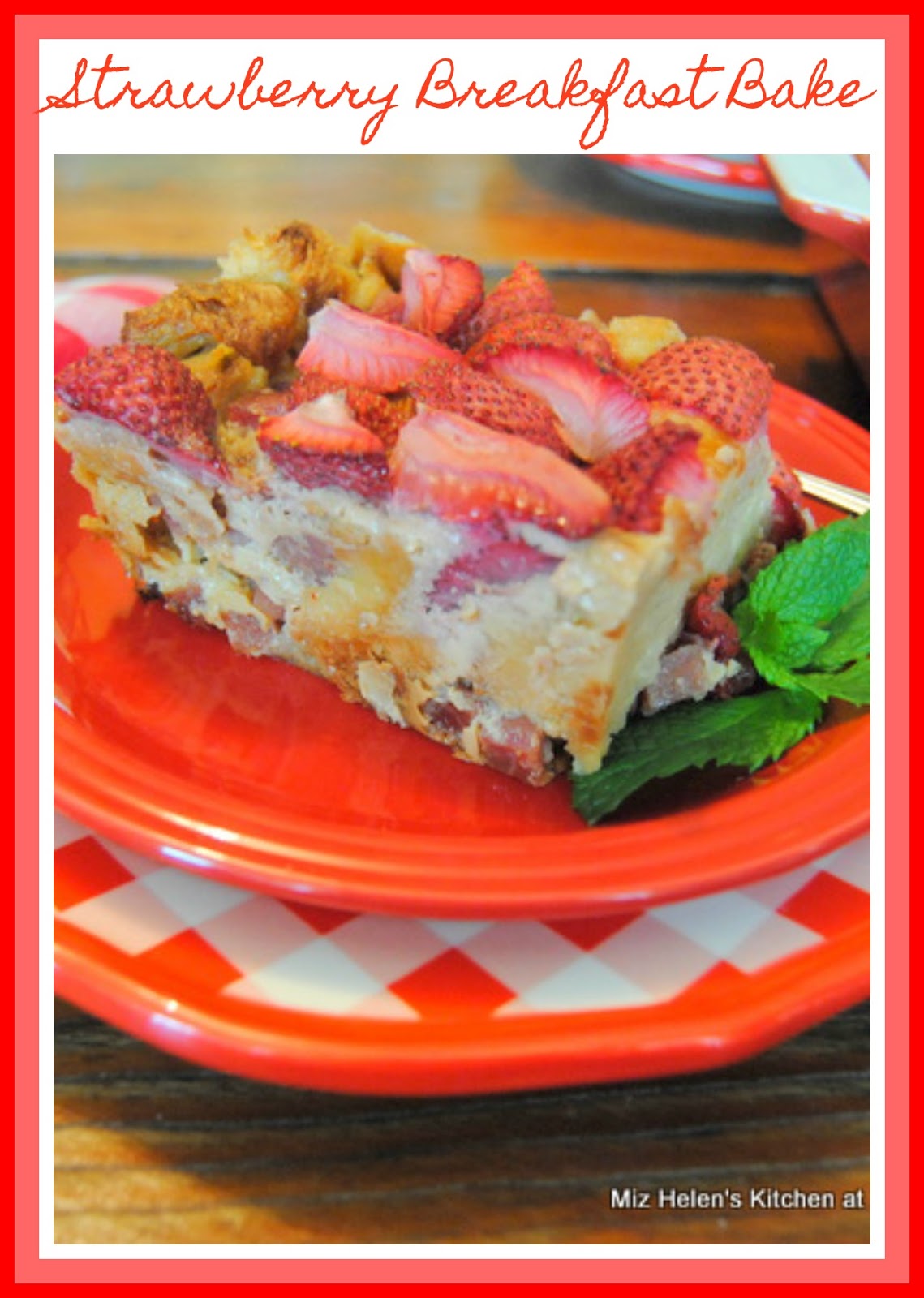 Strawberry Breakfast Bake