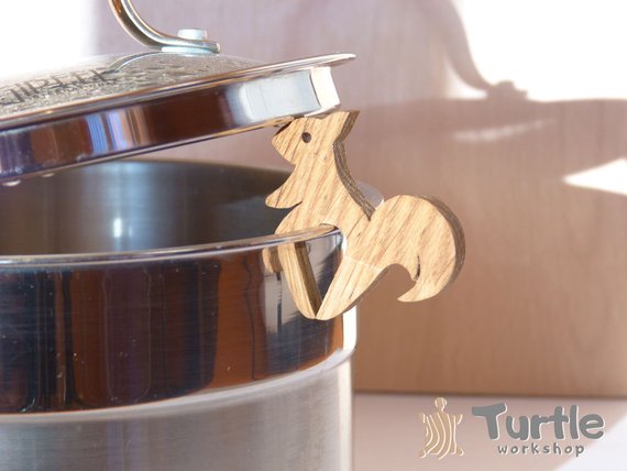 Handmade Wood Shawl and Hair Pins by TurtleWorkshop / The Beading Gem