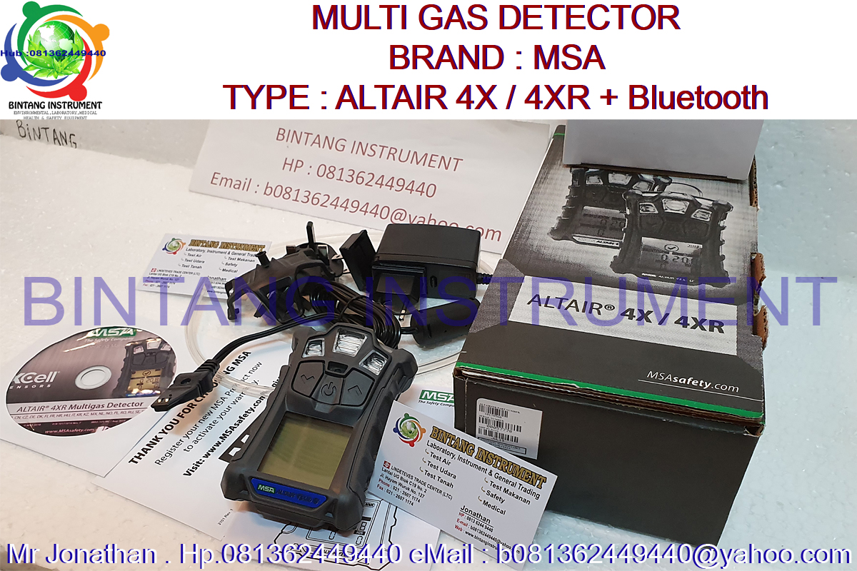 .: 081362449440 JUAL GAS DETEKTOR MSA ALTAIR 4XR, MULTI GAS DETECTOR ...