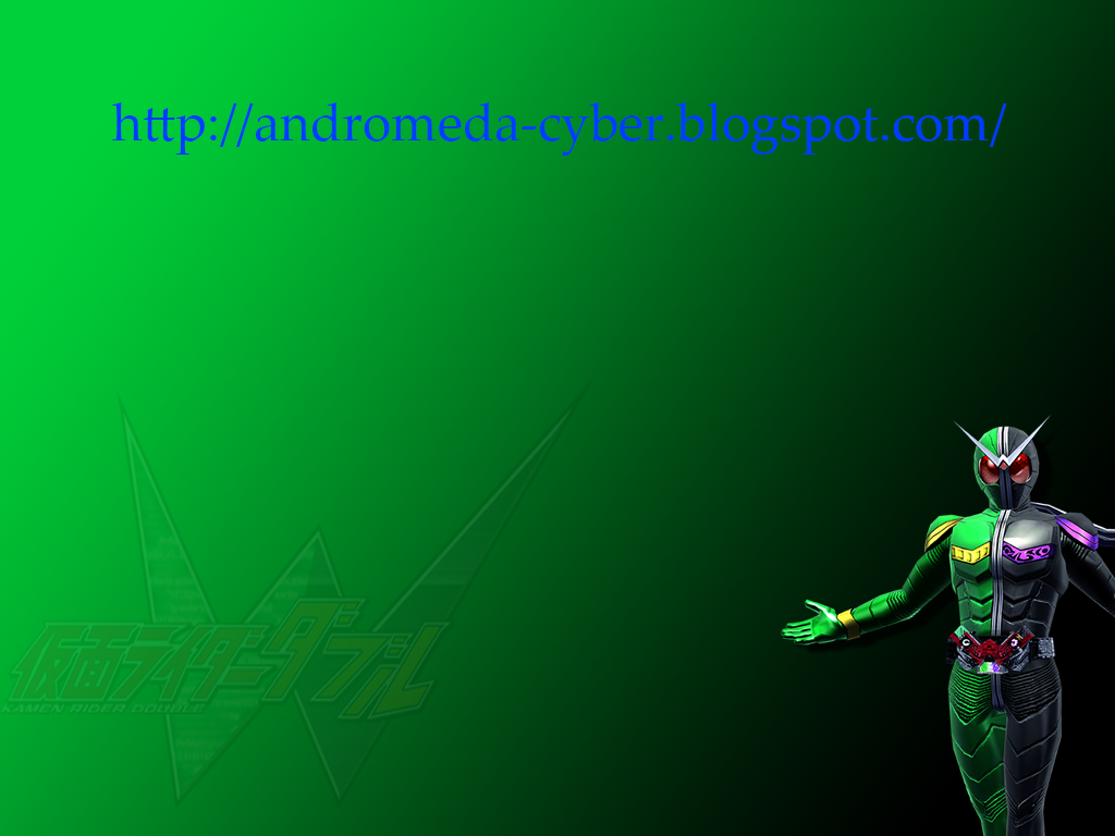 Background PowerPoint Dengan Tema Kamen Rider ~ Andromeda Cyber