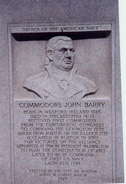 Some Boston Connections of Commodore John Barry, Father of the American ...