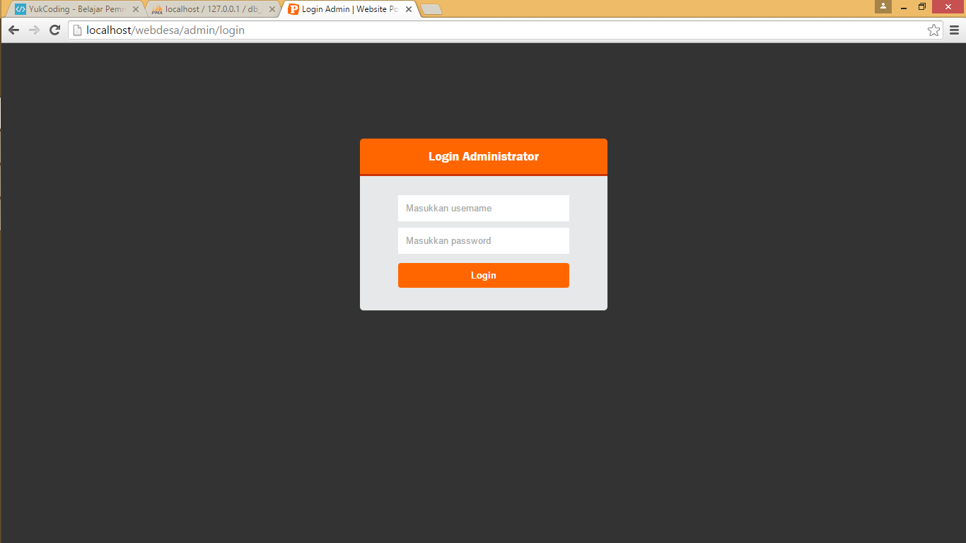 Source Code Aplikasi Web Potensi Desa Responsive Dengan Php Pdo Jquery Ajax And Mariadb Yukcoding