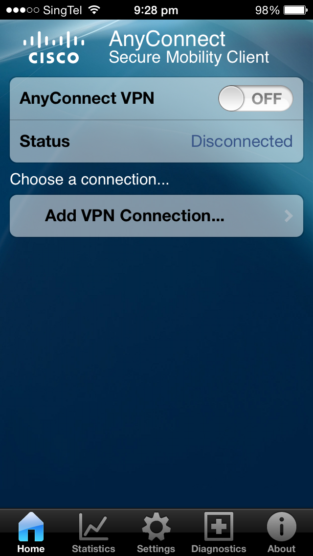 My Network Security Journal: AnyConnect VPN Client for iPhone