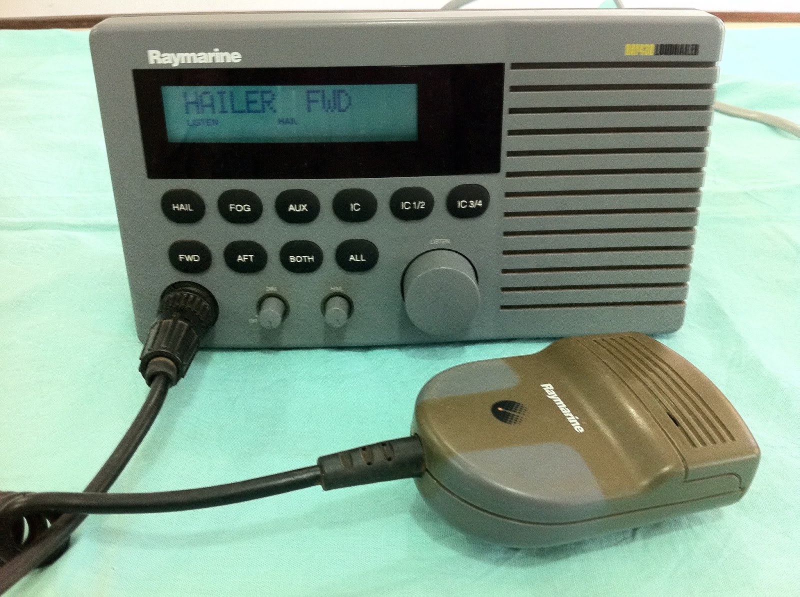 Shayona Electronics: RayMarine RAY430 LOUD HAILER