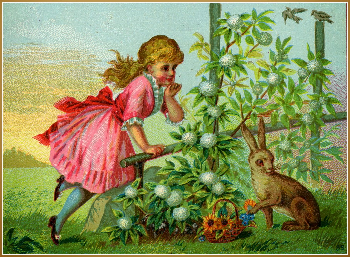 Little Birdie Blessings : Free Spring Vintage Graphics