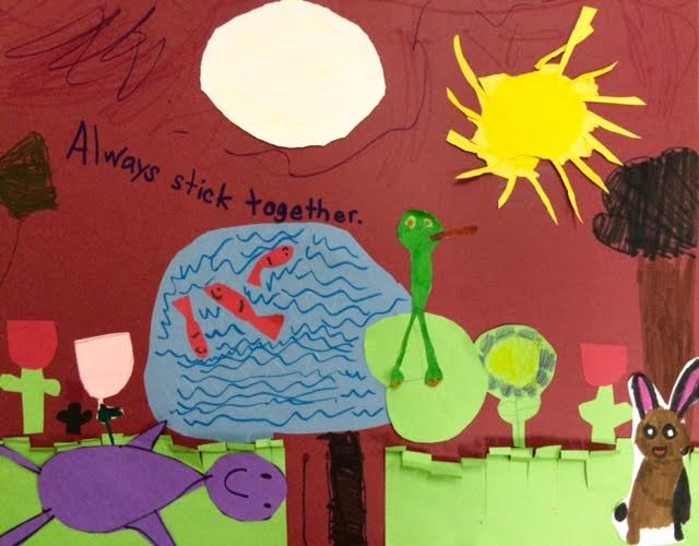 Avella Elementary Art Room: Collaborative Poster Project