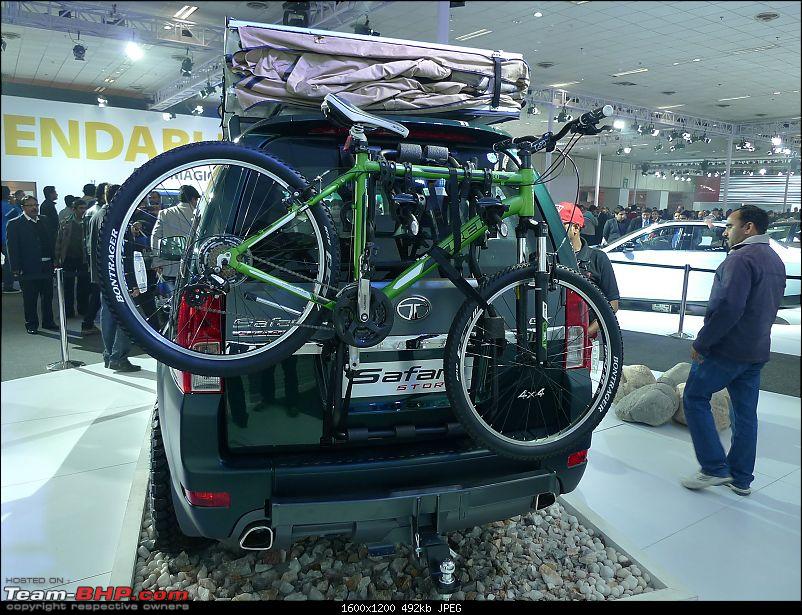Fun Arena: Modified Tata Safari Storme @ Auto Expo Delhi 2012