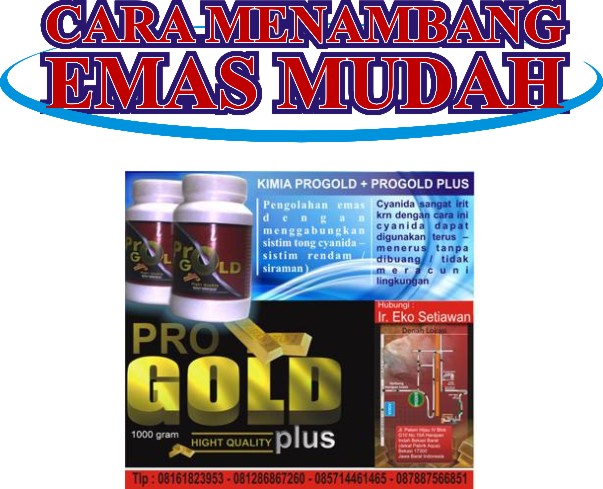 PENGOLAHAN LOGAM EMAS: KIMIA REBORN PENGENDAP EMAS