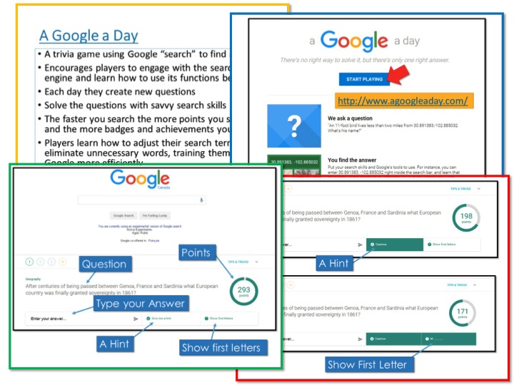 Classroom Freebies Too: A Google a Day Search Game