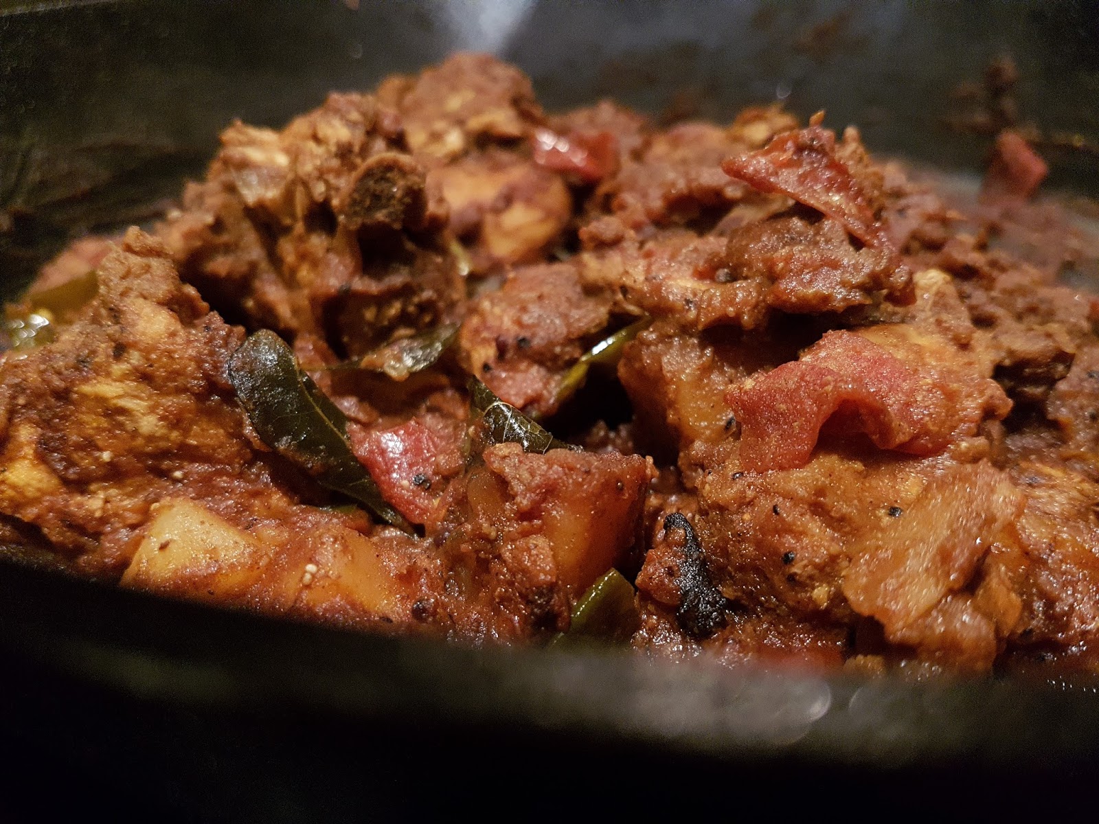 CHICKEN PERATAL (dry chicken curry)