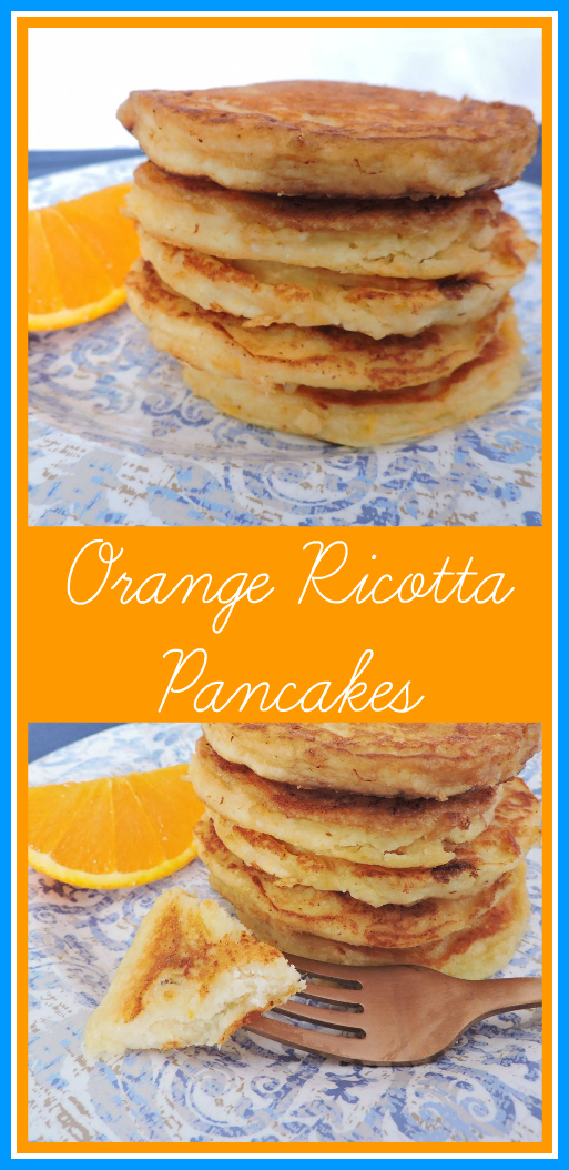 Orange Ricotta Pancakes