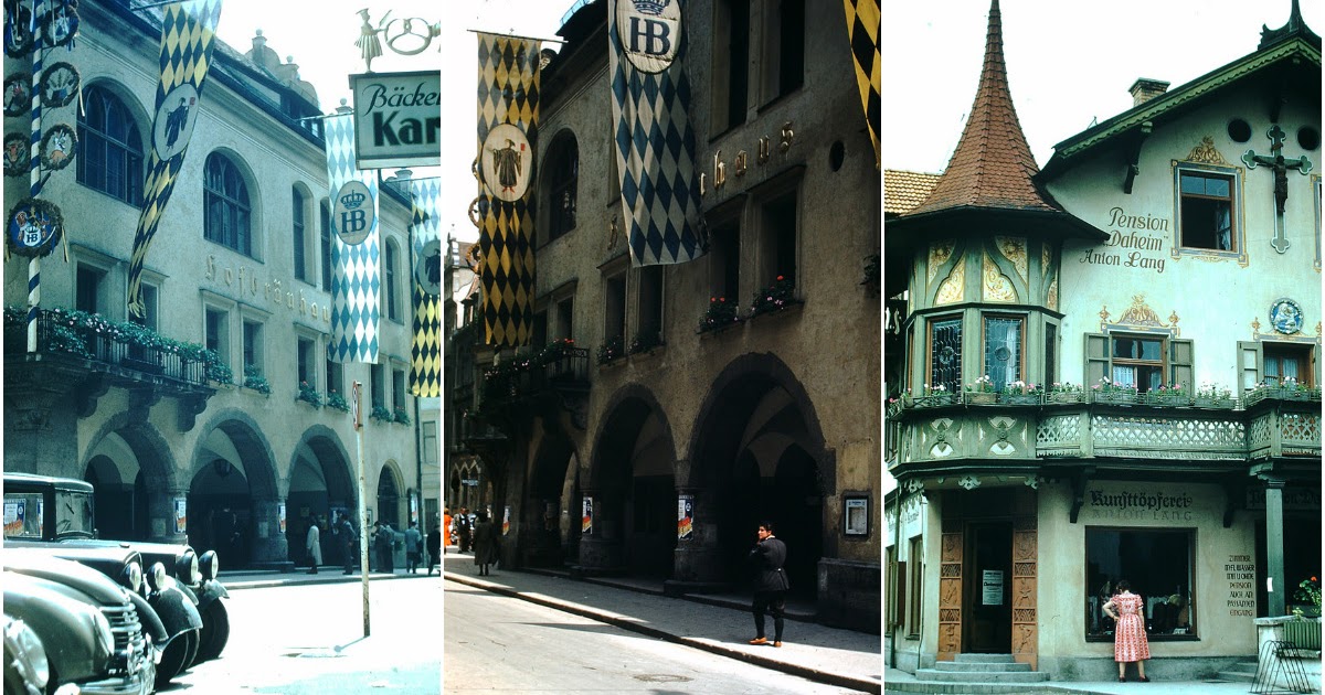 West Germany in Post-World War II: 25 Color Snapshots Capture Street ...