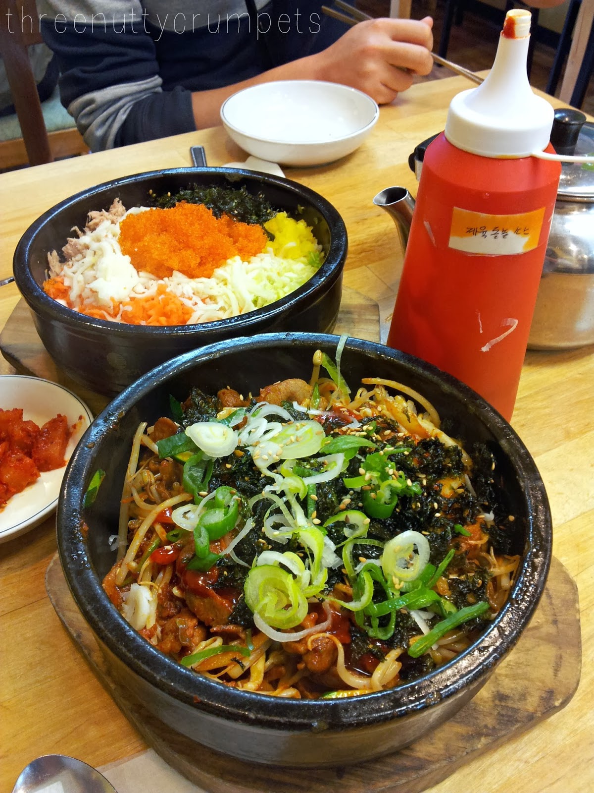 Three Nutty Crumpets: Kimbap Cheonguk: New Menu!