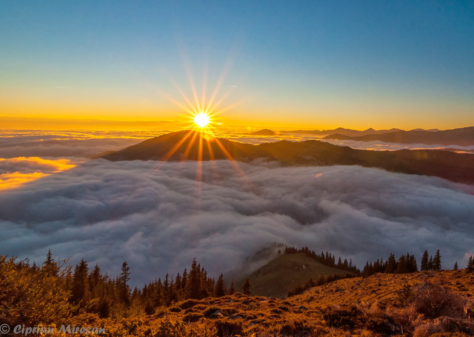 Ciprian Miresan: Apus de soare in Muntii Rodnei