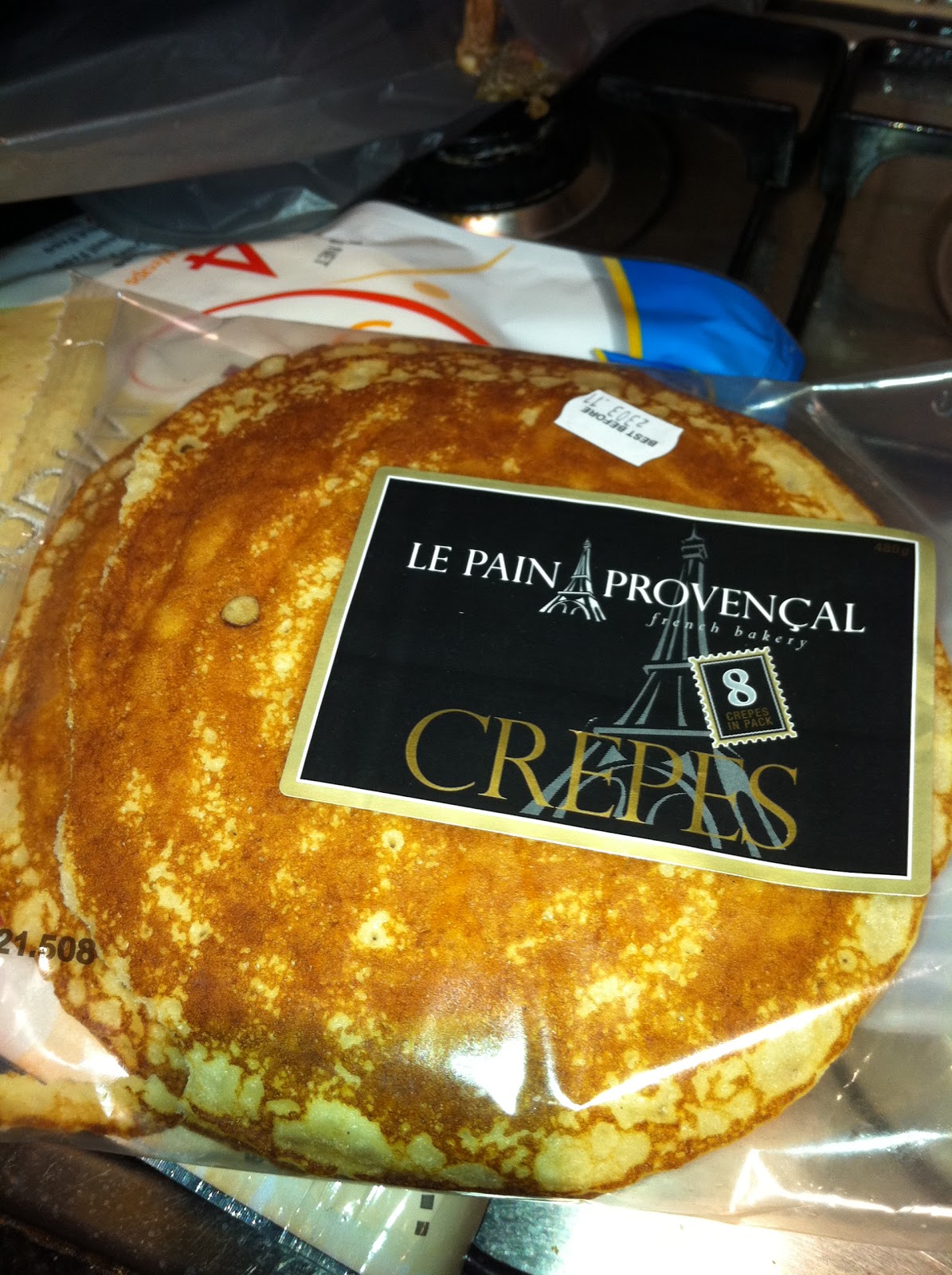 Mad about......: Easy hazelnut crepes (includes reviews of Le Pain ...