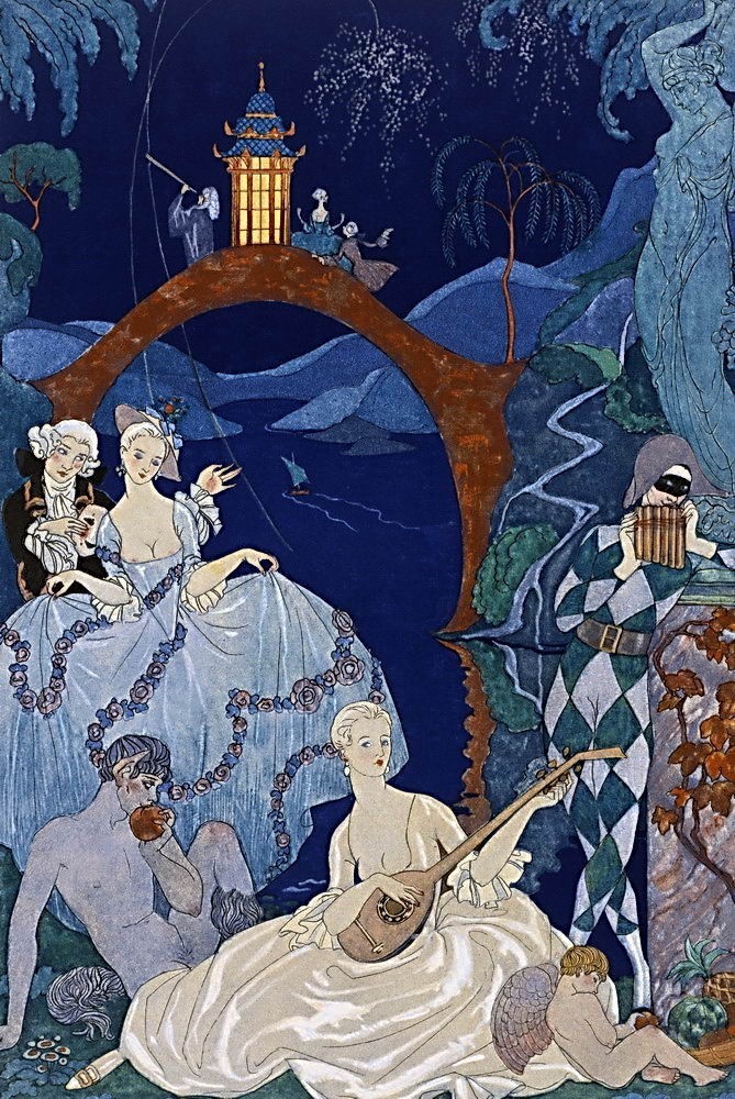 Georges Barbier 1882-1932 | Fashion Déco illustrator : 네이버 블로그