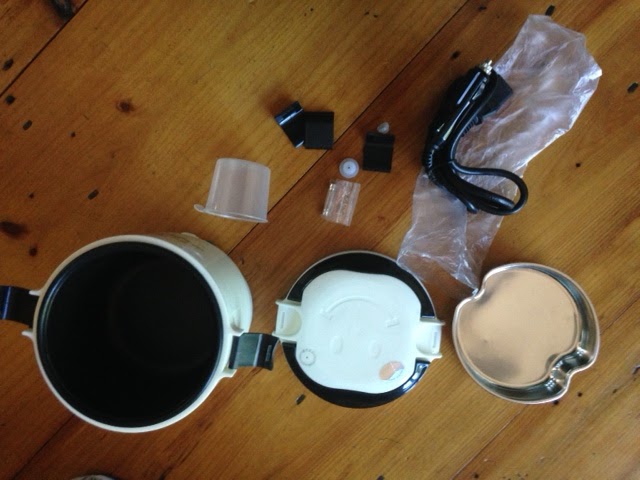 Brent's Travels: 12 Volt Rice Cooker For Prius Campervan Travels