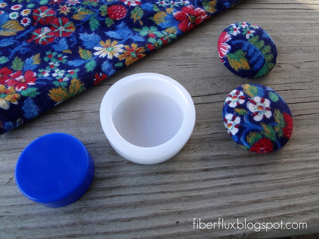 Fiber Flux: How To Make Fabric Covered Buttons