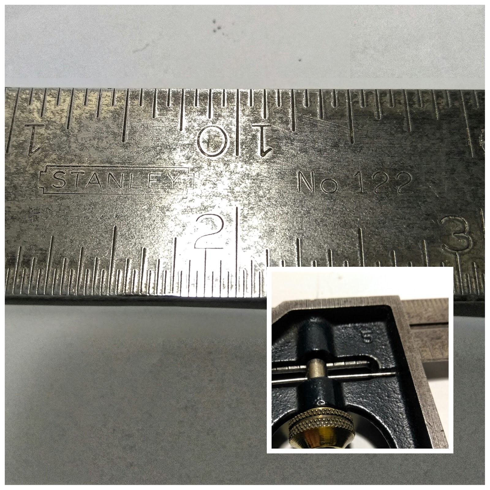 Stanley no. 122 Combination Square